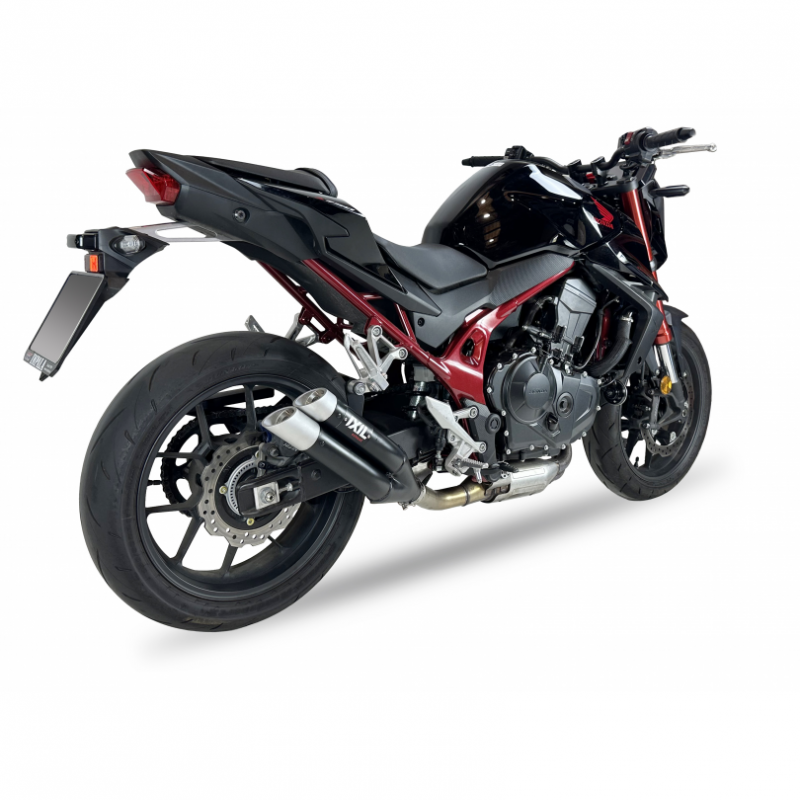 Scarico Ixil Dual Hyperflow Nero XL per Honda Hornet