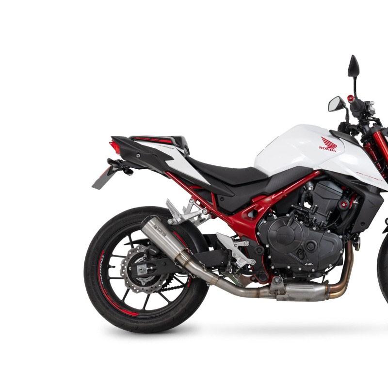 Scorpion Red Power Silencer for Honda Hornet