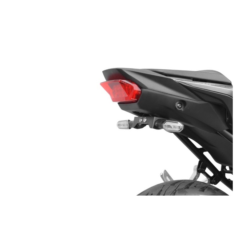 Top Block Offset License Plate Holder for Honda Hornet